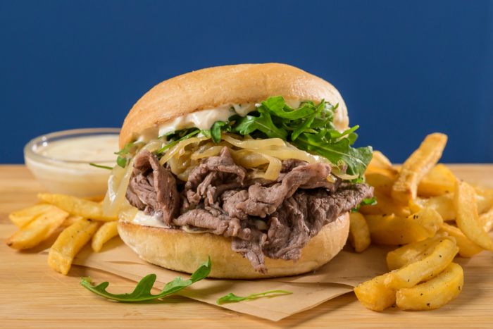 Shaved Steak Sandwich | Aunt Millie's