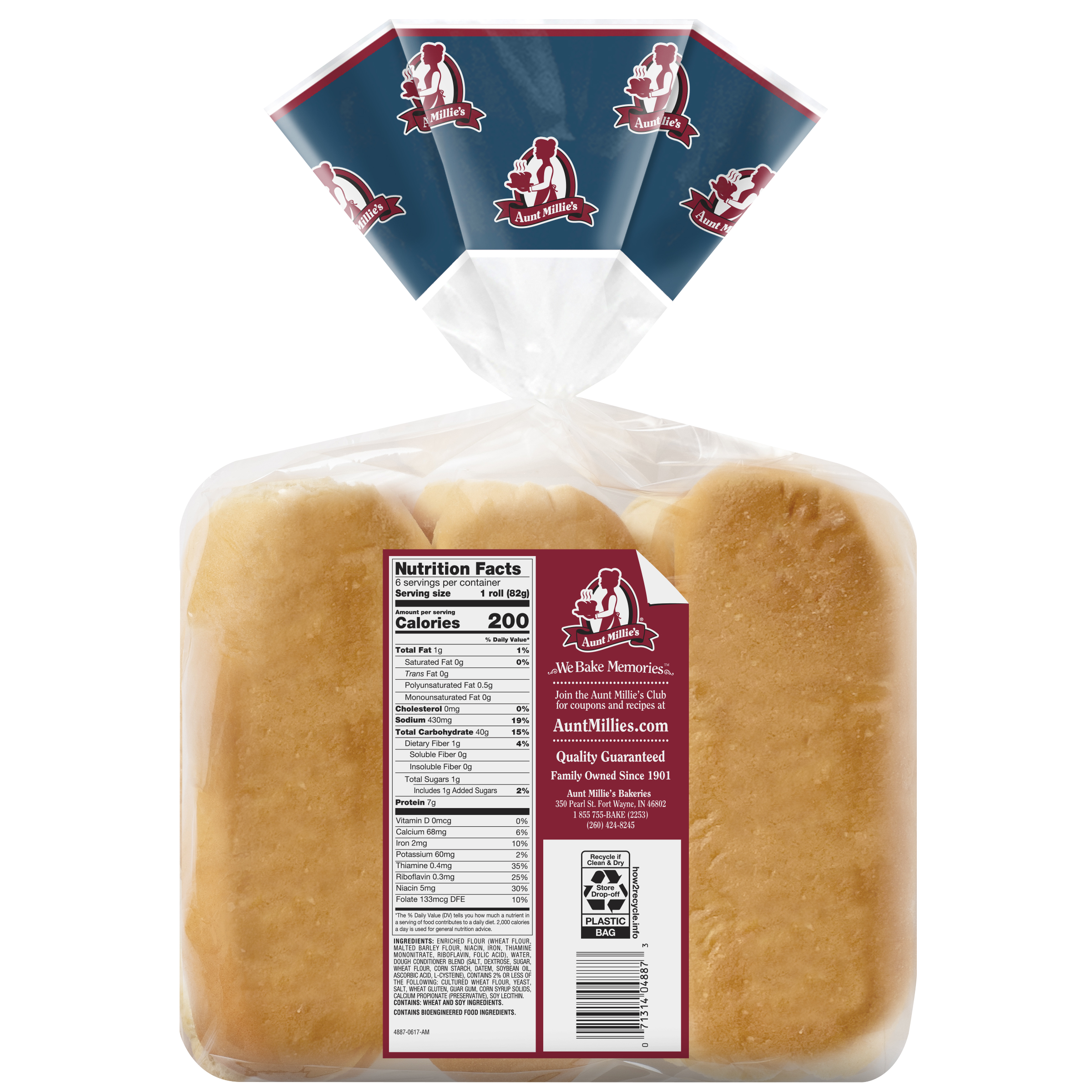 AM Deli French Rolls Bottom